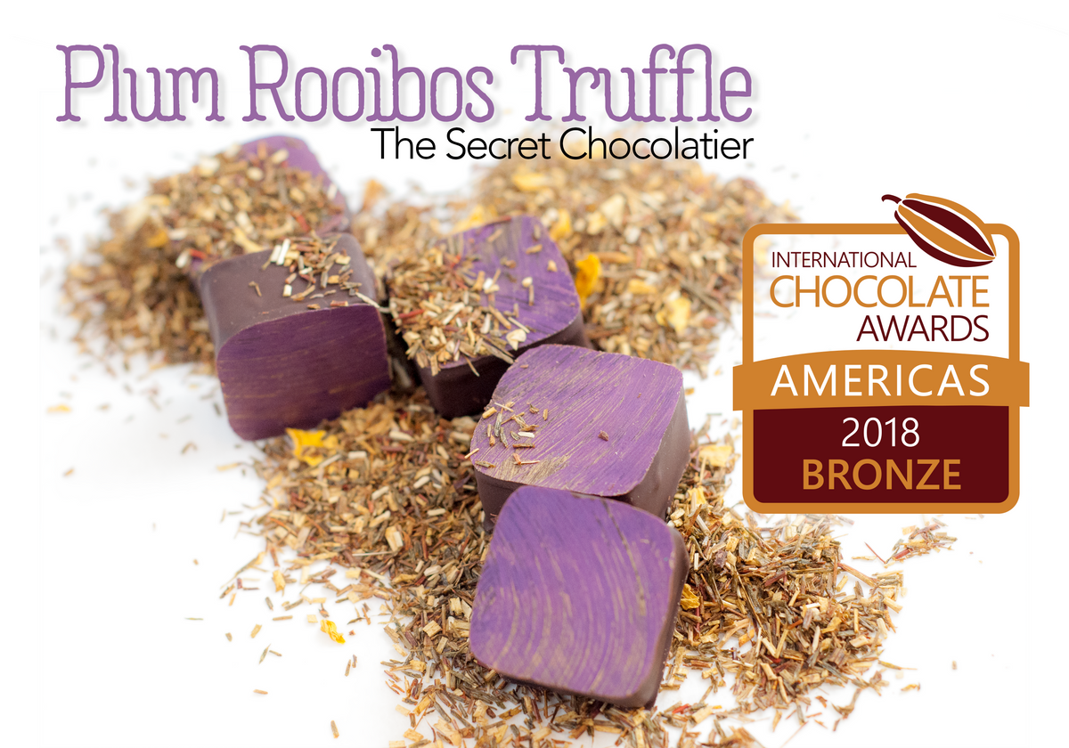 Plum Rooibos Truffle – The Secret Chocolatier