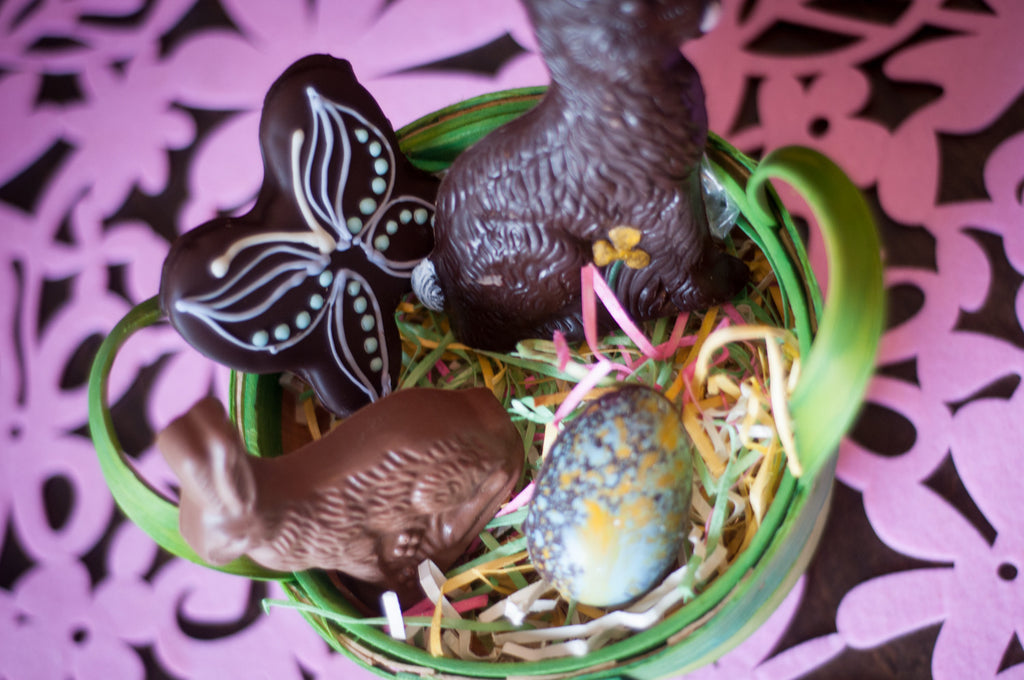 Chocolate Easter Basket, Small – The Secret Chocolatier
