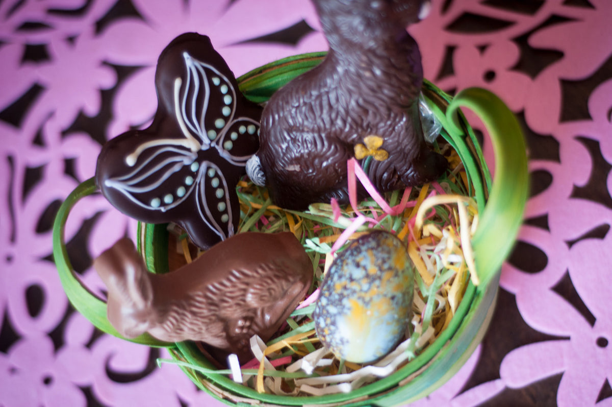 Chocolate Easter Basket, Small – The Secret Chocolatier