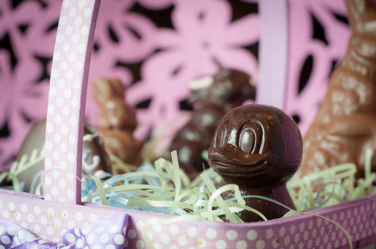 Chocolate Easter Basket, Large – The Secret Chocolatier